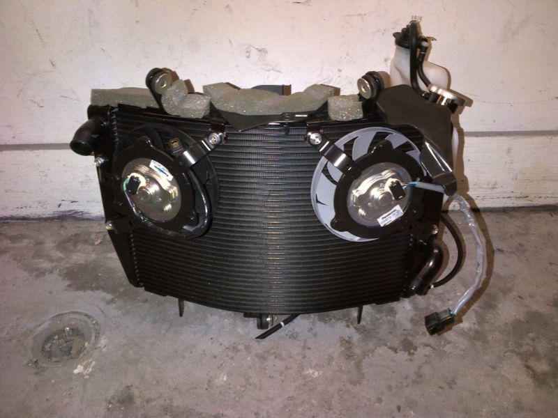 Purchase 08 09 10 11 12 Yamaha R6r Radiator W/Fans Engine Cooler OEM in ...