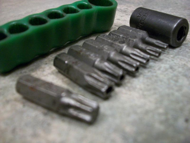 Purchase MATCO 7 PIECE 1/4'' SQ DRIVE TAMPER PROOF TORX SET & EXT SNAP ...