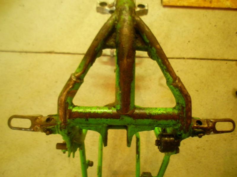 Purchase KAWASAKI KX80 FRAME BODY & TRIPLE TREE KX 80 1988 1989 1990 ...
