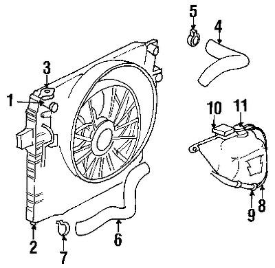Purchase JEEP 52079428AD GENUINE OEM FACTORY ORIGINAL RADIATOR in ...