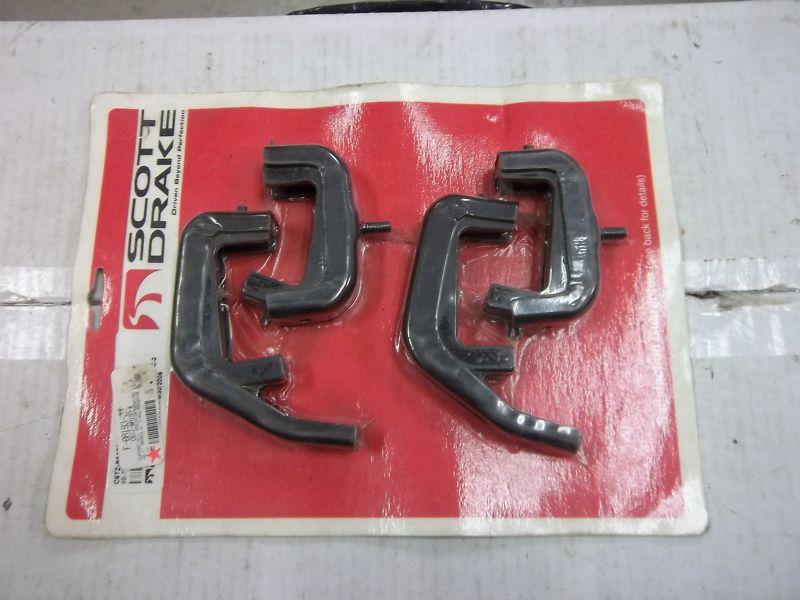 Purchase 1966-77 Bronco Radiator Mounting Bracket Kit w/ 3 Row Radiator ...