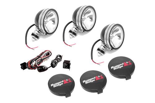 Buy Rugged Ridge 15208.68 - Off Road Stainless Steel Fog Light Kit in ...