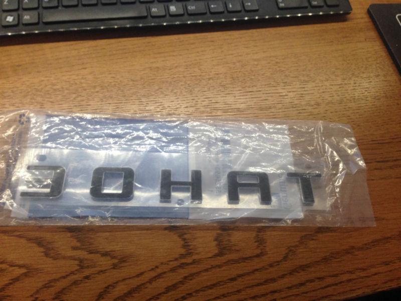 Buy NOS 2007 2008 2009 2010 2011 2012 Chevrolet Tahoe Nameplate ...
