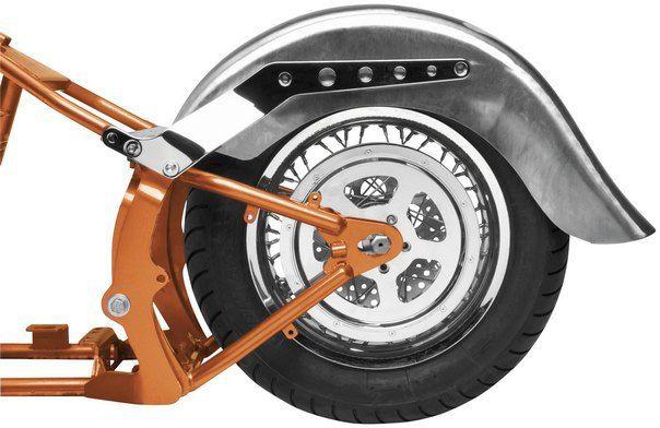Buy Bikers Choice Custom Wide Rear Fender Raw Steel 9" in Holland ...