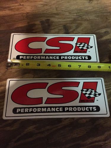 Buy Pair of New Csi Performance racing stickers / decals Nhra in Monroe ...