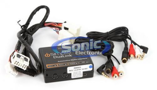 Buy iSimple isni531 Dual Auxiliary Audio Input Interface w/ Vehicle ...
