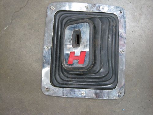 Buy 1960s Hurst 4 speed Super Boot red H vintage 4spd shift shifter in ...