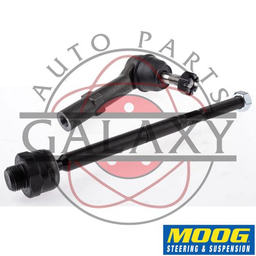 Buy Moog 1 Outer & 1 Inner Tie Rod Ends Pair Fits Escalade Tahoe Yukon ...