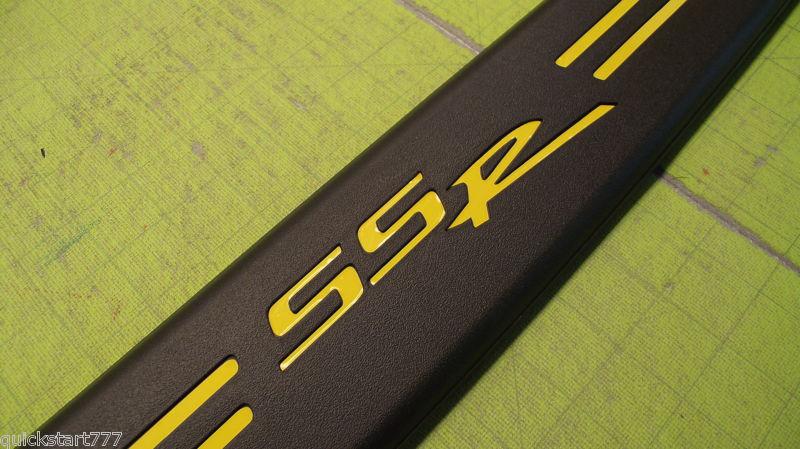 Buy Chevy SSR Door Sill DECALS Overlay 03 04 05 06 Yellow SS Yellow R ...