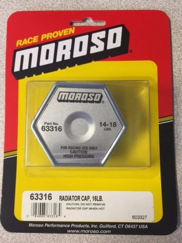 Buy Moroso Racing Radiator Cap; Standard Size Radiator Filler Necks; 14 ...