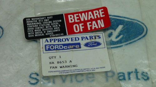Find EA EB ED EF EL FALCON GENUINE FORD NOS RADIATOR COOLANT RESERVOIR ...