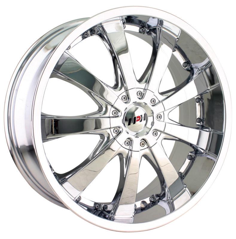 Buy 20x8.5 MPW MP110 Chrome Wheel/Rim(s) 5x120 5-120 20-8.5 in ...