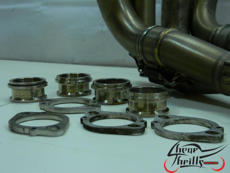 Buy 08-13 R6 Yamaha YZF-R6 Graves Titanium Header Exhaust muffler head ...