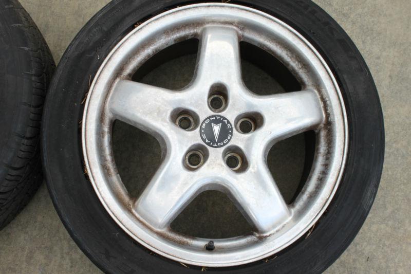 Buy 01-02 Trans Am WS6 Ram Air Speedline 17" Wheels & Tires Used OEM in ...