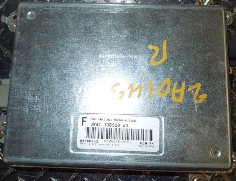 Buy 2003-2006 Lincoln LS REAR Electronic Control Module 3W4T-13B520-AD ...