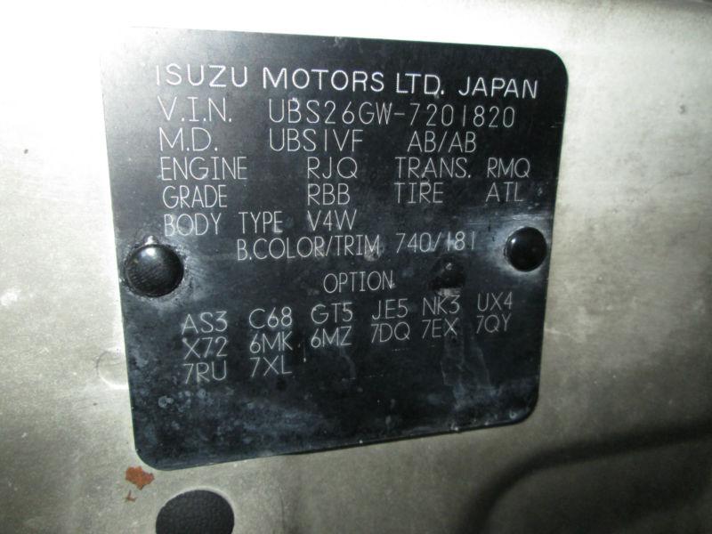 Buy Isuzu Trooper JDM 6VE1 3.5 Liter RJQ Engine RMQ Motor Long Block ...