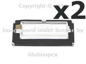 Buy BMW Mini r50 r52 r53 License Plate Light Lens GENUINE NEW (2) + 1 ...
