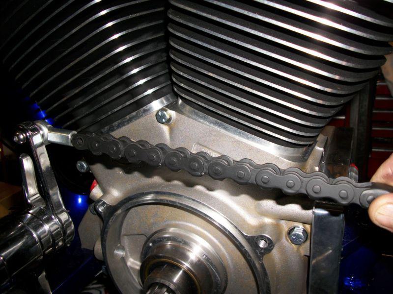 Find harley chopper bobber actual real chain shift rod linkage custom ...