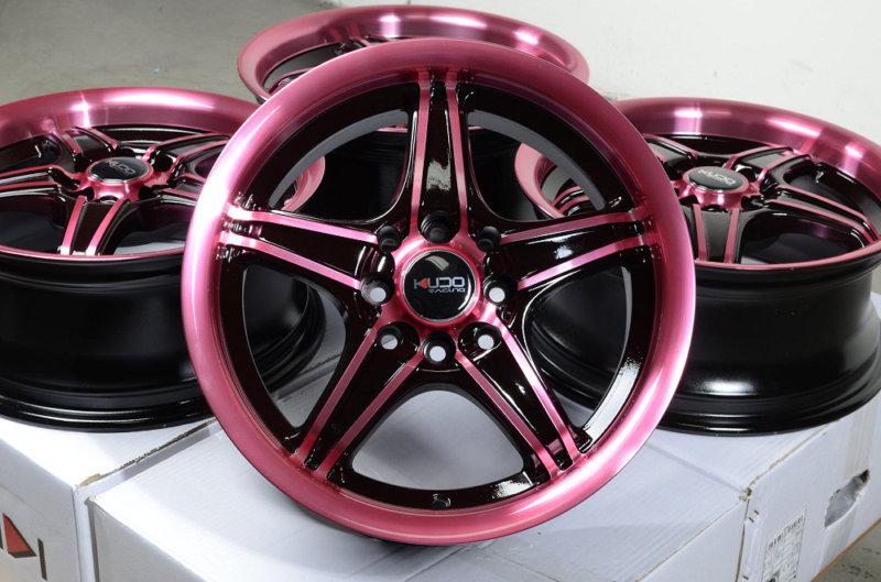 Find 15" Kudo Wheels Rims 4 Lugs Forenza Nissan Altima Cube Sentra ...