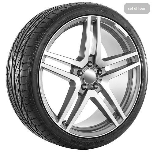 Find 20 Inch Machine Faced/Gunmetal Mercedes Benz Wheel and Tire ...
