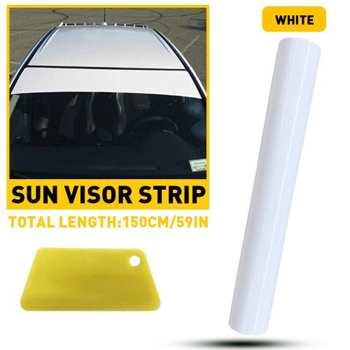 Find 60x10'' Window Windshield Tint Sun Visor Vinyl PVC Decal Strip ...