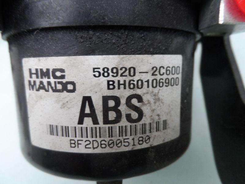 Find 2006 HYUNDAI TIBURON ANTI LOCK BRAKE ABS PUMP 58920-2C600 OEM in ...