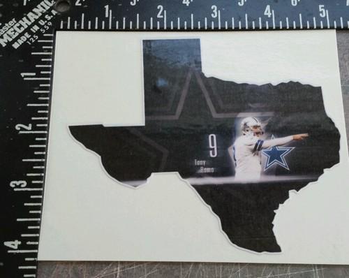 Find Tony Romo Dallas Cowboys Texas Die Cut Decal Sticker in Fond du ...