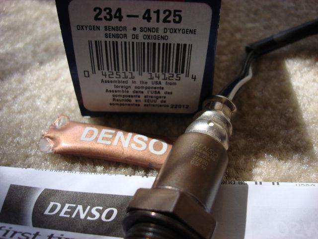 Find Used Denso 234-4125 downstream Oxygen sensor 2002 2003 2004 Honda ...