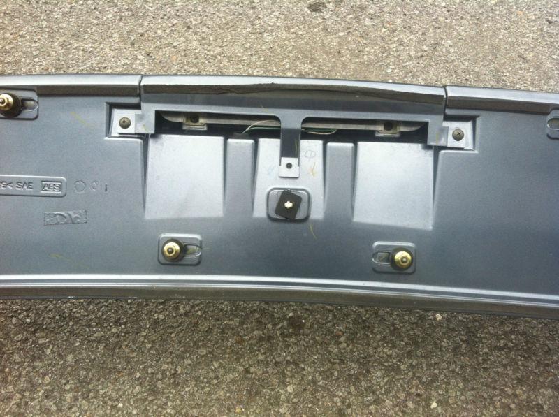 Sell JDM Subaru Impreza WRX STi GC8 OEM Version Ver VI 6 ABS Rear Wing ...