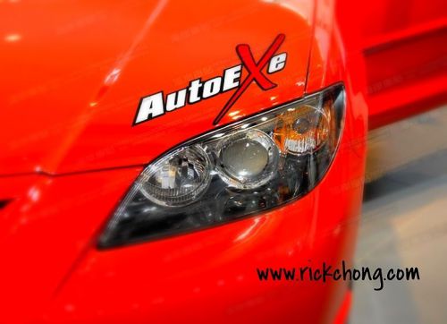 Sell ALL MAZDA 2 3 5 6 RX 7 8 MAZDASPEED HOOD BONNET REFLECTIVE AUTOEXE ...