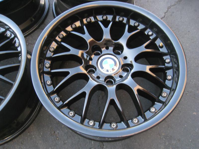 Sell 17" BMW 530i FACTORY OEM BBS WHEELS 525i 528 535 Z3 Z4 323 325 328 ...