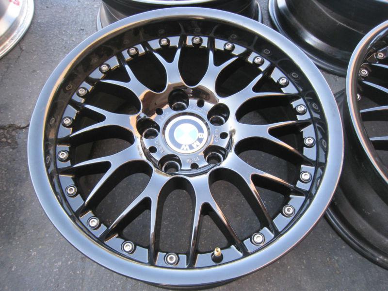 Sell 17" BMW 530i FACTORY OEM BBS WHEELS 525i 528 535 Z3 Z4 323 325 328 ...