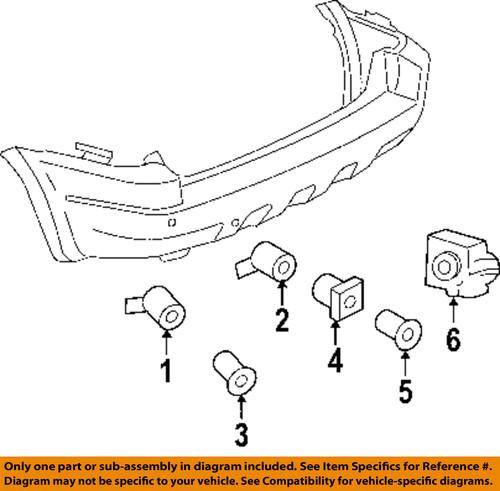 Sell FORD OEM 3L8Z15K861BAB Electrical-Reverse Sensor Retainer in ...