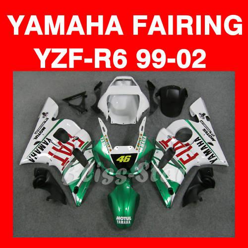 Sell YAMAHA YZF-R6 YZFR6 1998 1999 2000 2001 2002 98-02 Bodywork ...