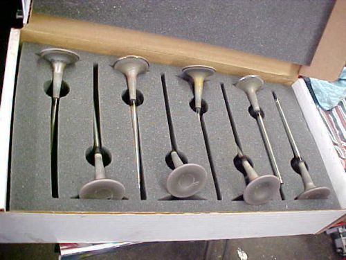 Sell SBC TITANIUM EXHAUST VALVES SB2 SB2.2 R07 1.630 XCELDYNE DEL WEST ...
