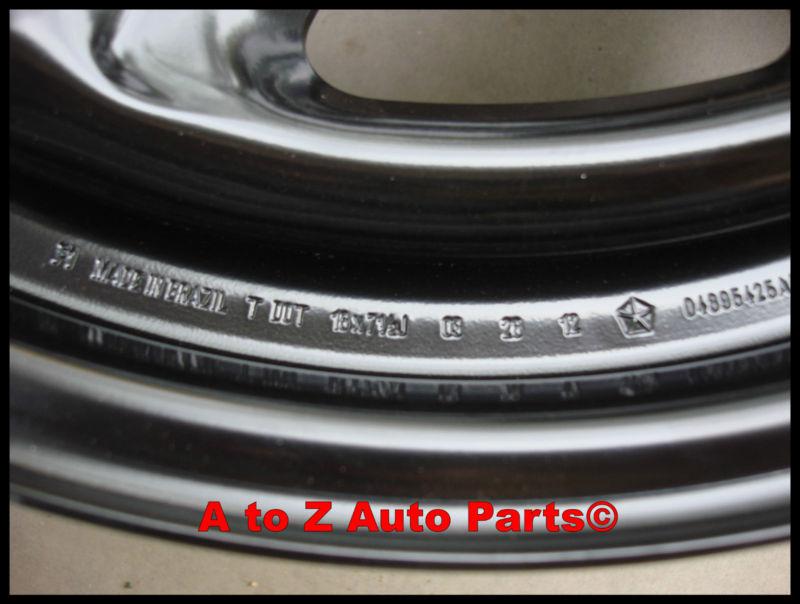 Sell NEW 2006-2014 Dodge Charger POLICE CAR 18 Inch STEEL WHEEL, OEM ...