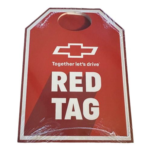 Sell Chevy Red Tag Sale Signs 5 Packs Chevrolet Car Sale Hang Tags in ...