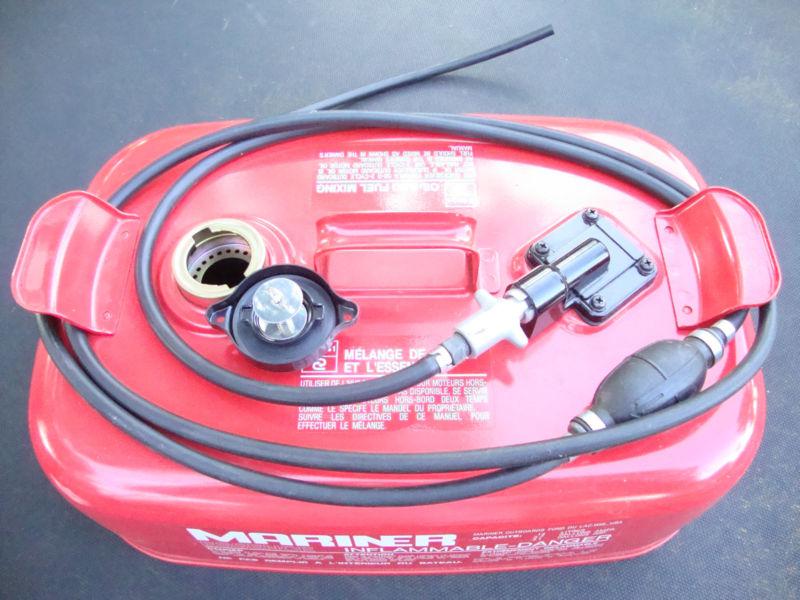 Sell NOS Mariner 3.7 gallon boat gas tank bulb and hose Mercury in ...