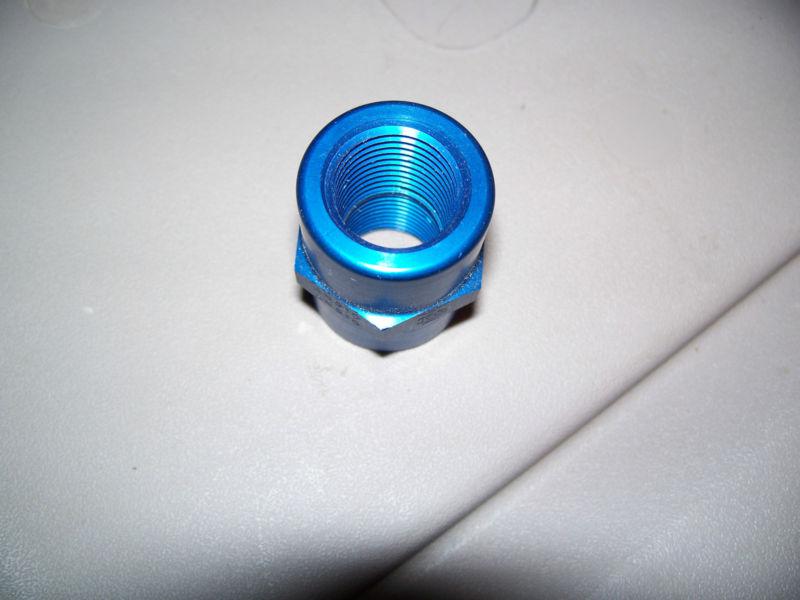 Sell 1/2" NPT Pipe Thresd RACING COUPLING AN910-4D T Anodized Aluminum ...