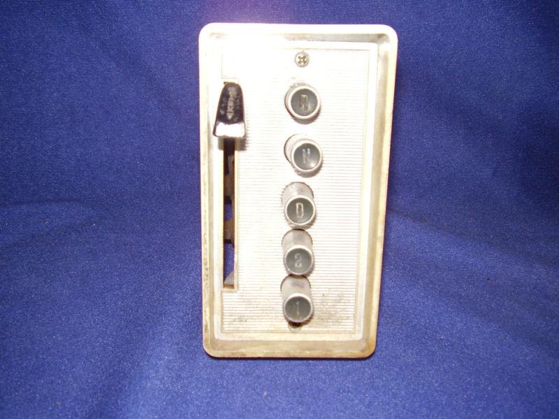 Sell 1964 65 Plymouth Barracuda / Valiant Push Button Shifter Assembly ...