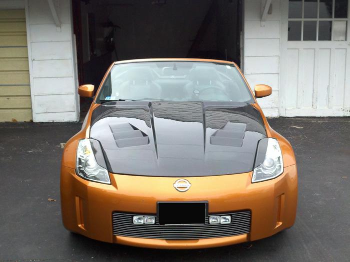 Sell 2003-2009 Nissan 350z R1 Series Functional Carbon Fiber Ram Air ...