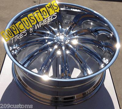 Sell 24" INCH WHEELS RIMS CHROME BW15 6X139.7 ESCALADE 2001 2002 2003 ...