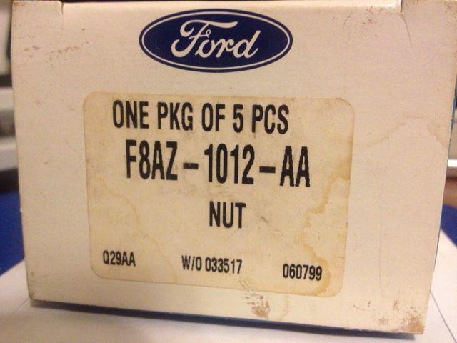 Purchase GENUINE OEM FORD # F8Z-1012-AA FACTORY ORIGINAL WHEEL NUT ...