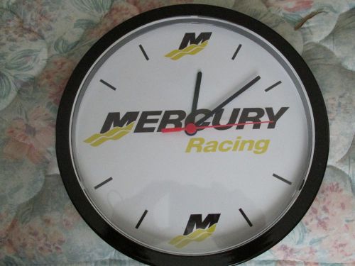 Purchase Mercury Racing wall clock in Cleveland, Tennessee, United States