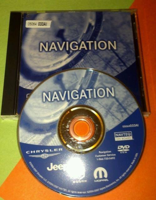 Purchase 033AI 2010 NAVIGATION DVD 2004 2005 2006 Jeep Wranger Liberty ...