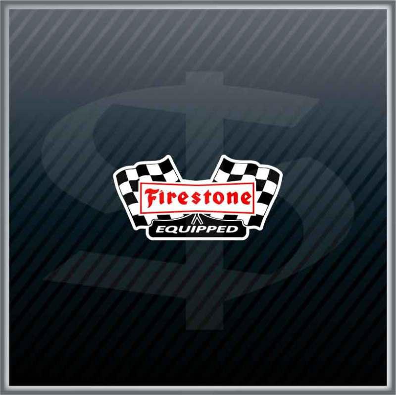 Purchase Firestone Equipped Motorsport Racing Car Truck Sticker Decal ...