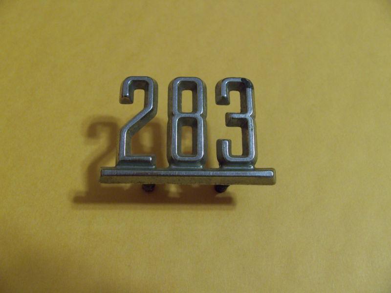 Purchase CHEVROLET 283 EMBLEM OEM in Concord, North Carolina, US, for ...