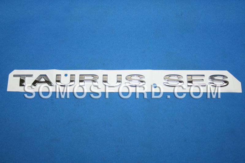 Purchase TAURUS EMBLEM BRAND NEW OEM FOR TRUNK FORD TAURUS SES 2004 ...