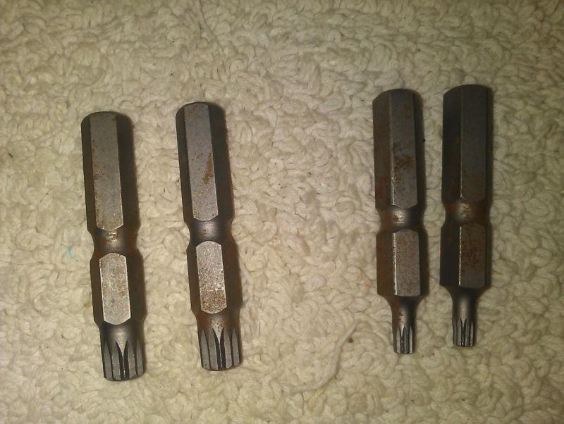 Purchase Sets of(2) HD Torx driver bits M10 & M8 & M6 & M2 OEM CRV in ...