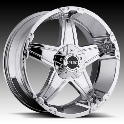 Purchase 18" V-TEC 395 Chrome Wheels Rims Nissan Titan Armada in ...
